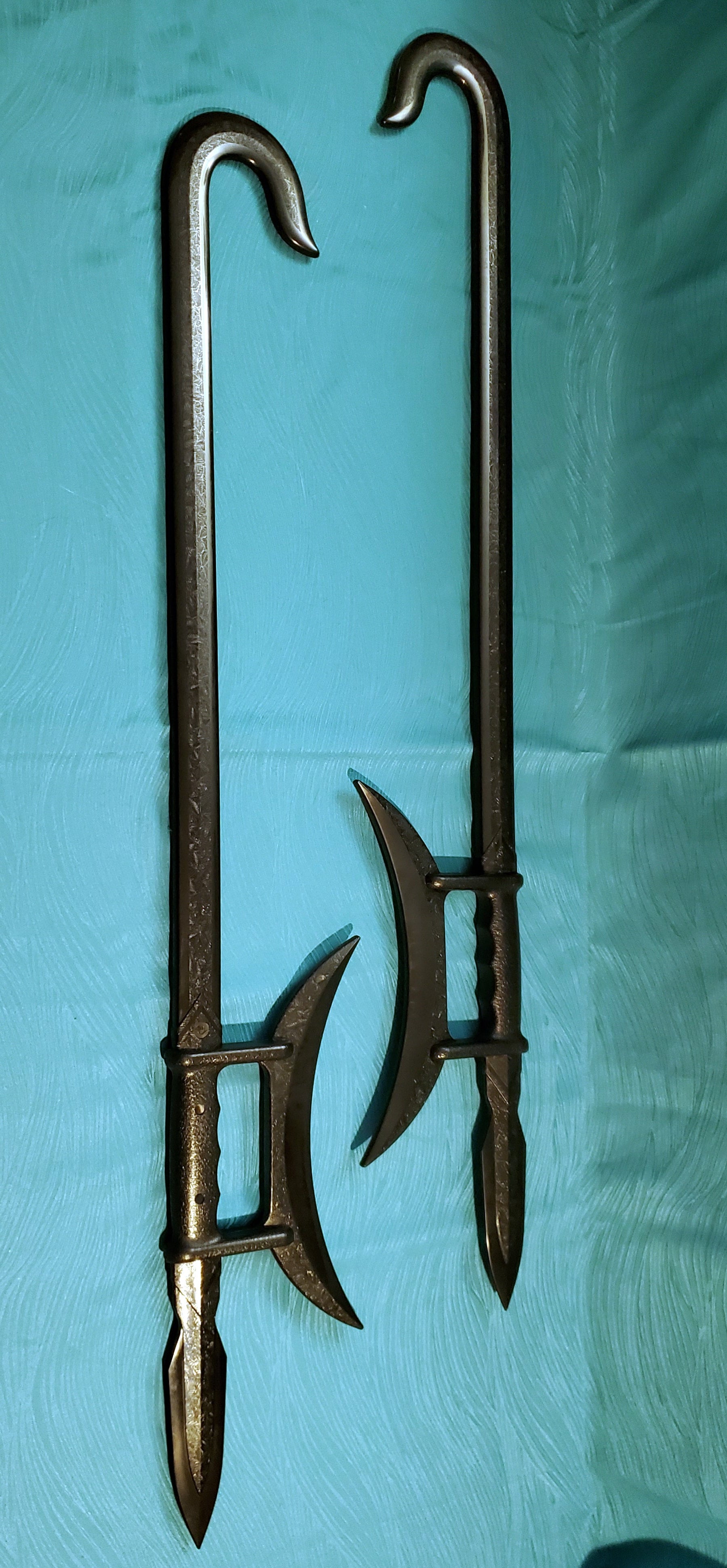 Training Chinese Hook Sword Pair | Morrigan's Mercantile